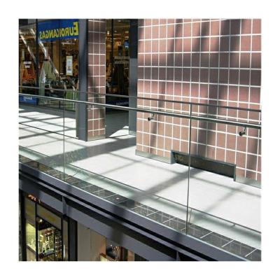 China Aluminum U channel base railing deck rails balustrade & handrails Te koop