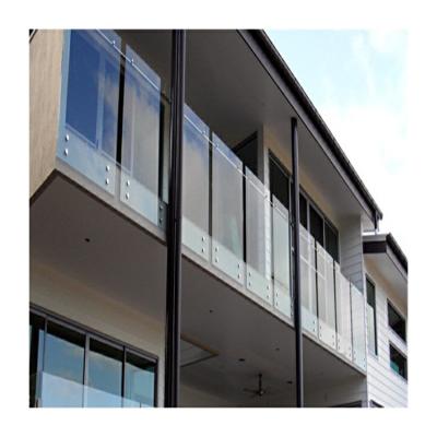 中国 Puerto Rico brushed stainless steel standoffs modular balcony standoff railing 販売のため