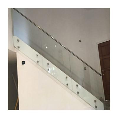 China Solomon Islands standoff glass guardrail railing for concrete patio standoff à venda