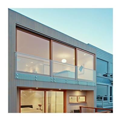 中国 Signature dish chrome standoffs glass fittings second floor balcony standoff railing 販売のため