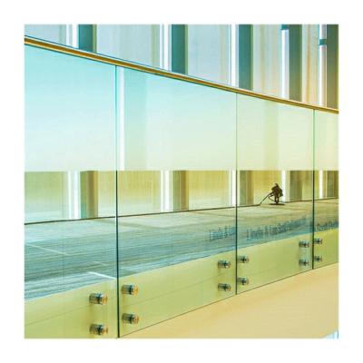 Cina High quality stainless standoffs balcony standoff railing with glass in vendita