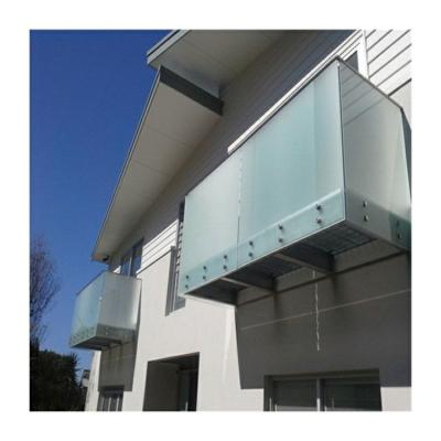 Cina Zimbabwe glass top standoffs painting balcony standoff railings in vendita