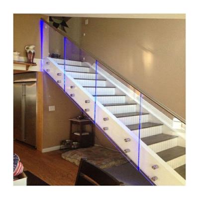 Cina Botswana glass standoff hardware stair and balcony standoff railings in vendita
