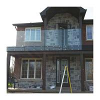 China Mali standoff frames removable balcony standoff railing for sale