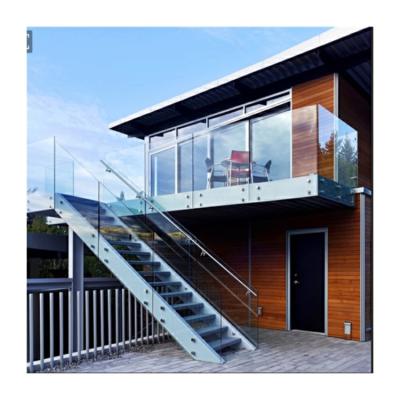 Cina Chad sign standoffs tinted glass balcony standoff railings in vendita