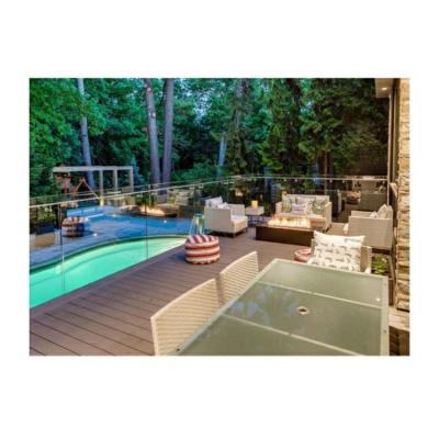 Китай France free standing glass railing terrace standoff glass railing продается