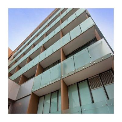 Китай Antilip standoffs for glass panels outdoor balcony standoff railings продается