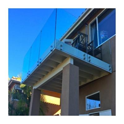 Китай Honduras metal standoffs balcony standoff steel glass railing продается