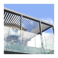 China High quality square standoffs 304 standoff railing on roof for sale
