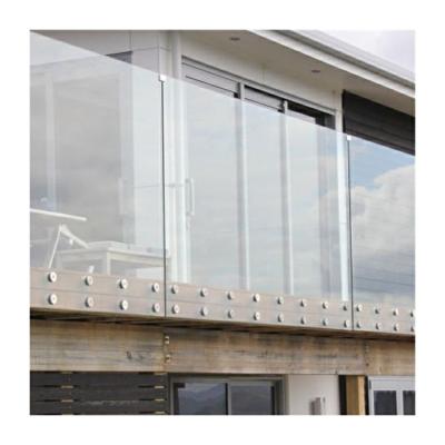 中国 Mongolia standoff display system price of steel railing for balcony standoff 販売のため