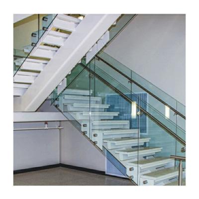 Cina Pvb laminated countertop standoffs balcony standoff mirror railing in vendita