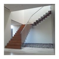 China Pvb laminated countertop standoffs balcony standoff mirror railing for sale
