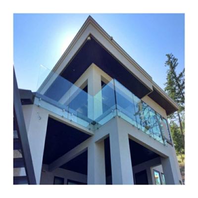 Cina A variety of standoff glass railing system exterior deck standoff railing in vendita
