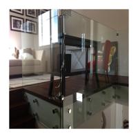 China Bright color standoff frames painting deck standoff railing for sale