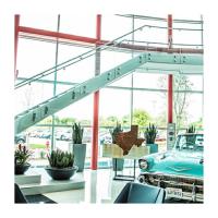 China Bright color standoff frames painting deck standoff railing for sale