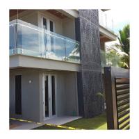 China Panama standoff bolts vinyl deck standoff railing for sale