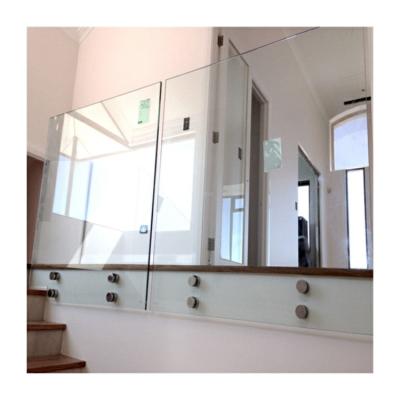 中国 Staircase railing Stainless Steel standoff balcony Glass balustrades handrails/glass handrails for stairs 販売のため