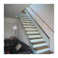 China Stainless steel patch fitting glass railing for sale