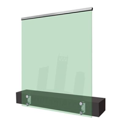 Cina Stainless Standoff Glass Railing Wall Mounted Display Systems WA-RST1154 in vendita