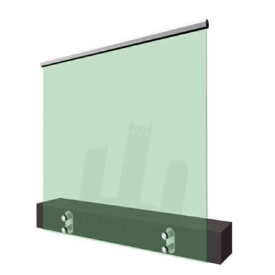 China Safe Standoff Glass Balustrade Stainless Wall Railing System WA-RST1160 Te koop
