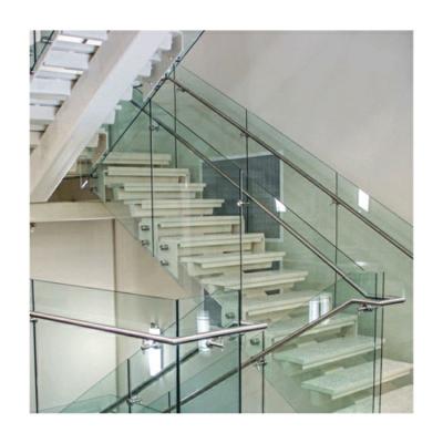 Cina Glass Panel Standoff Glass Railing Modern Light Fittings Fence Mirror Polish in vendita