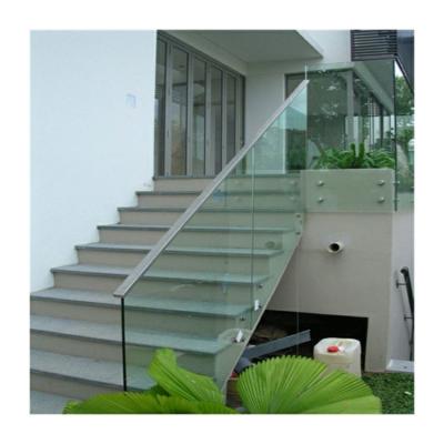 Cina Design Modern Balcony Side Rails Glass Railings Exterior For House in vendita
