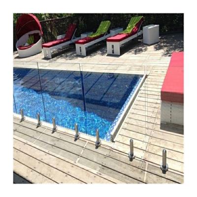 Cina Bright color 36 inch spigot glass railing pool spigot barrier spigot fence in vendita
