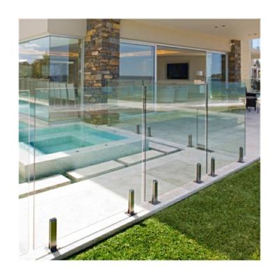 Cina Guinea glass spigots price railing spigot glass fence around pool in vendita