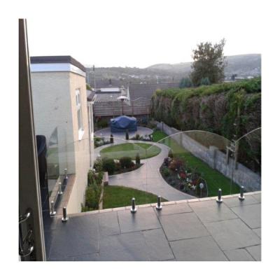Cina Reliable performance spigot for glass railing timber balcony spigot railing in vendita