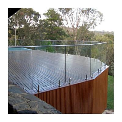 Cina St martin 2205 stainless steel spigots railing backyard spigot glass balustrade in vendita