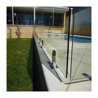 Cina Aruba spigot glass railing pool spigot fence spigot glass panels price in vendita