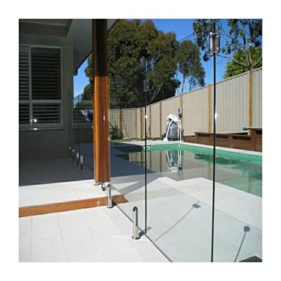 Cina Beautiful shape face mounted spigots railing cost of spigot glass pool fencing installed in vendita