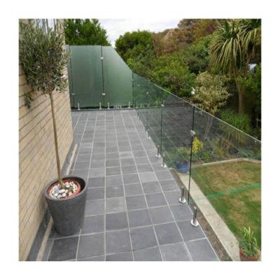 Cina Eritrea spigots glass guardrail railing clamps balcony spigot railing in vendita