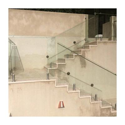 Cina Large favorably frameless glass spigots porch spigot fence in vendita