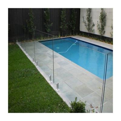 Cina Mauritius glass railing spigot spigot glass pool fence posts in vendita