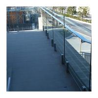 China Discount face mounted spigots railing front balcony spigot railing for sale