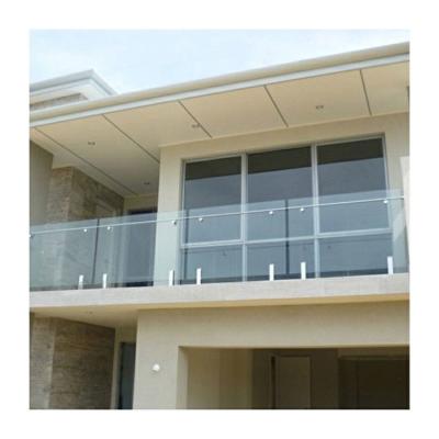 Cina Hot sale glass spigot railing timber balcony spigot balustrade in vendita