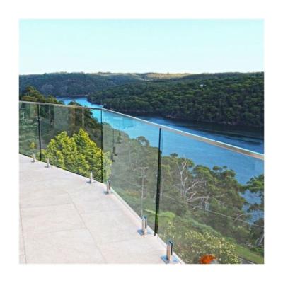 Cina Paraguay spigots glass guardrail roof terrace spigot balustrade in vendita