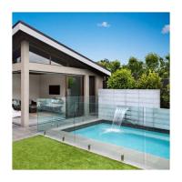 China Cyprus spigot glass railing system glasses for pool for sale