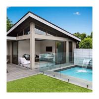 China Cyprus spigot glass railing system glasses for pool for sale