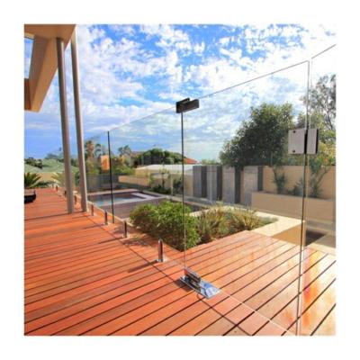 Cina Zimbabwe glass spigot railing timber deck spigot railing in vendita