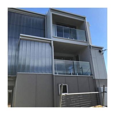 Cina French Polynesia stainless steel spigot tempered spigot glass balcony railing in vendita