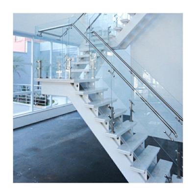 Cina Mongolia stainless steel glass spigot spigot handrail outdoor stairs in vendita