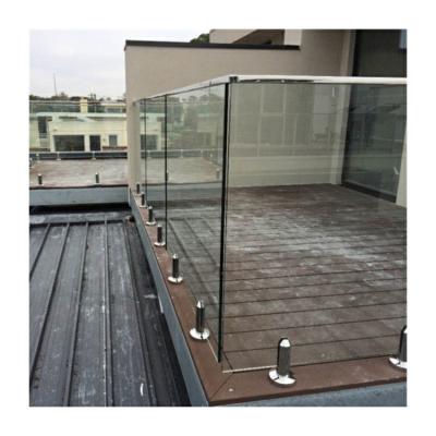 Cina After-sale warranty glass fence spigot floating deck with spigot railing in vendita