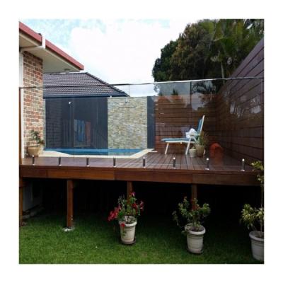 Cina Togo frameless glass fence spigots peak deck spigot railing in vendita