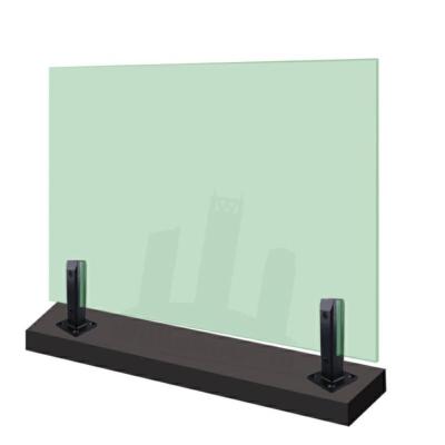 Cina Stainless steel handrails aluminium balustrade price per metre spigots for glass fencing in vendita