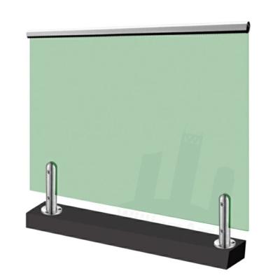 Cina Glass banister rail exterior balustrade balustrade spigots railing in vendita