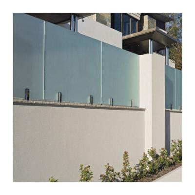 Cina Glass Handrails For Stairs Glass Pool Fencing Prices Spigots Railing in vendita