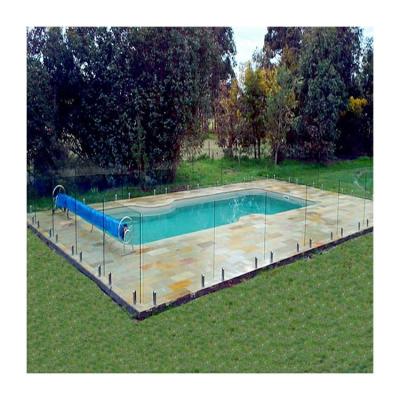 Cina Glass Spigot Railing System 10mm Flooring Mounted Modern Style in vendita