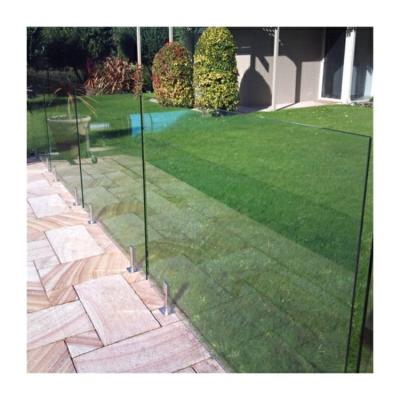 Cina Frameless Pool Spigot Glass Railing With Stainless Steel Balustrade Clamps in vendita